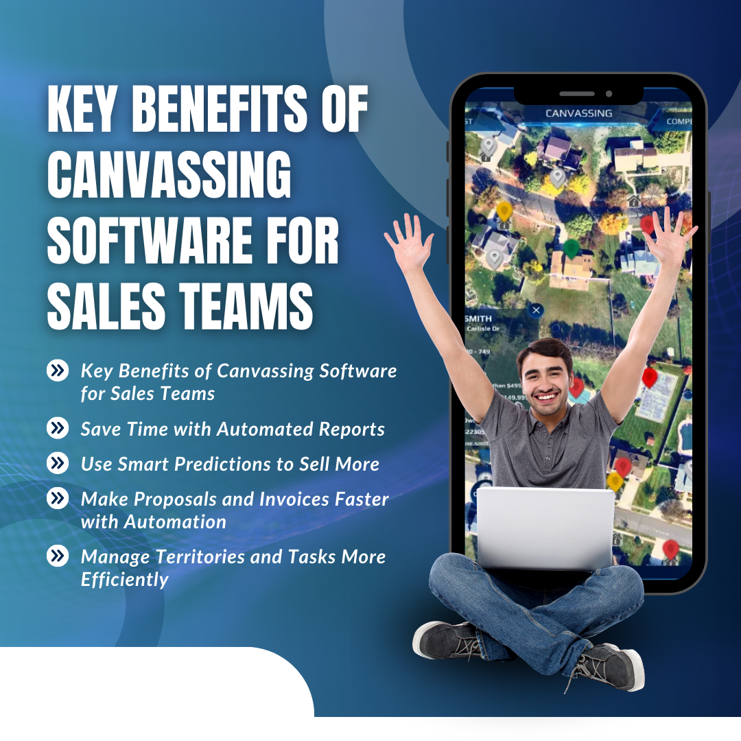 Top 5 Benefits of Canvassing Software for Sales Teams