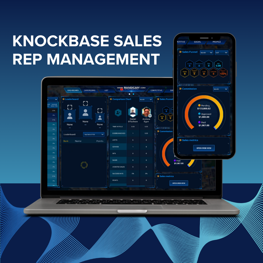 How Knockbase Can Help You Manage D2D Sales Reps Effectively