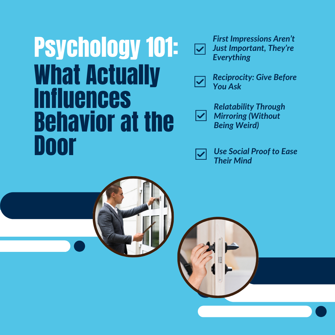 The Psychology of Door Knocking: What Actually Works in 2025