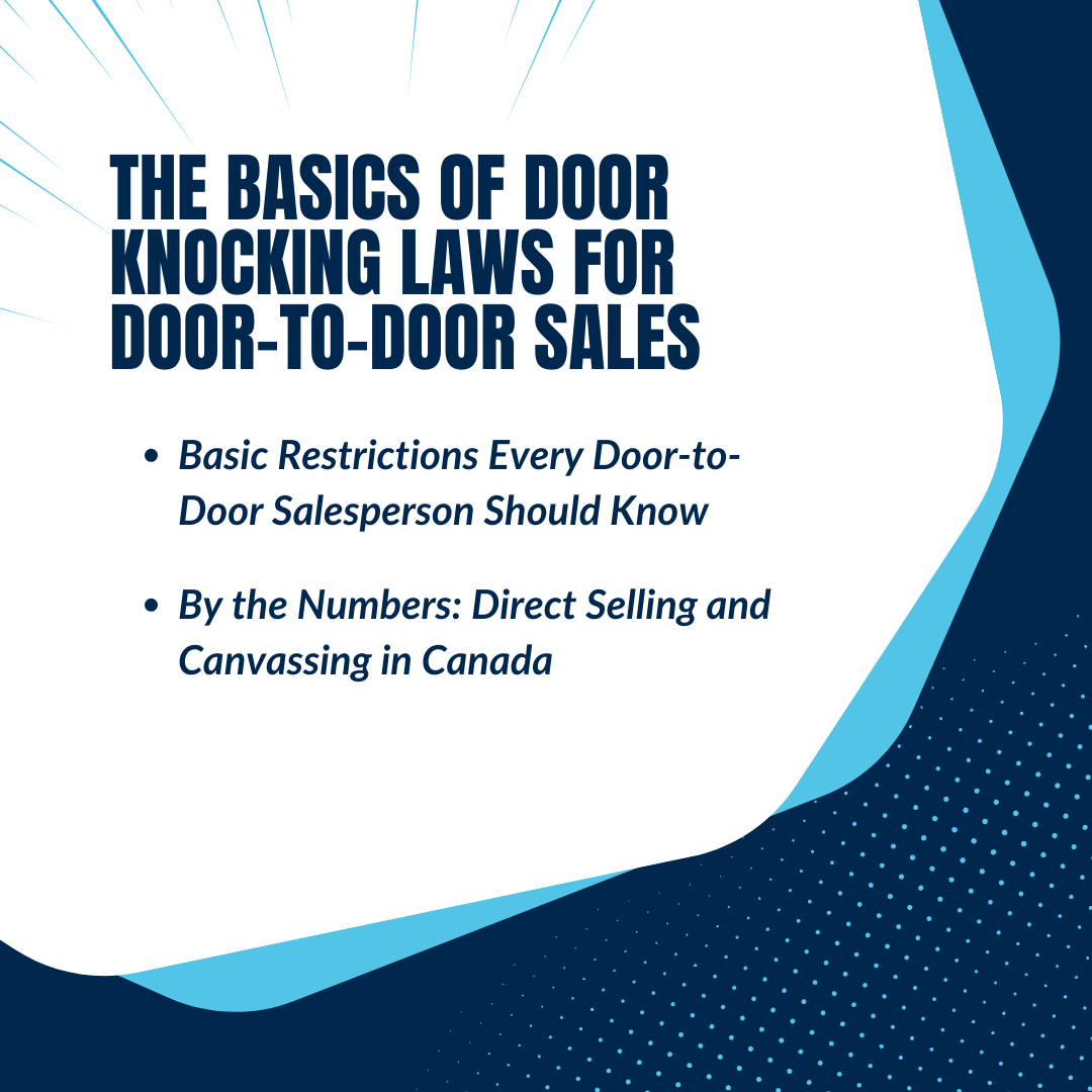 Door-to-Door Regulations Canada 2025 | Provincial Rules & Compliance