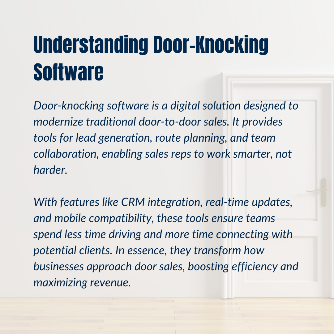 The Ultimate Comparison of Top Door Knocking Software Solutions