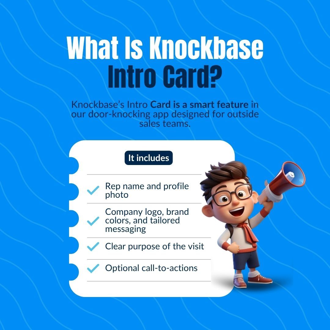 Build Instant Trust at the Door with Knockbase’s Intro Card