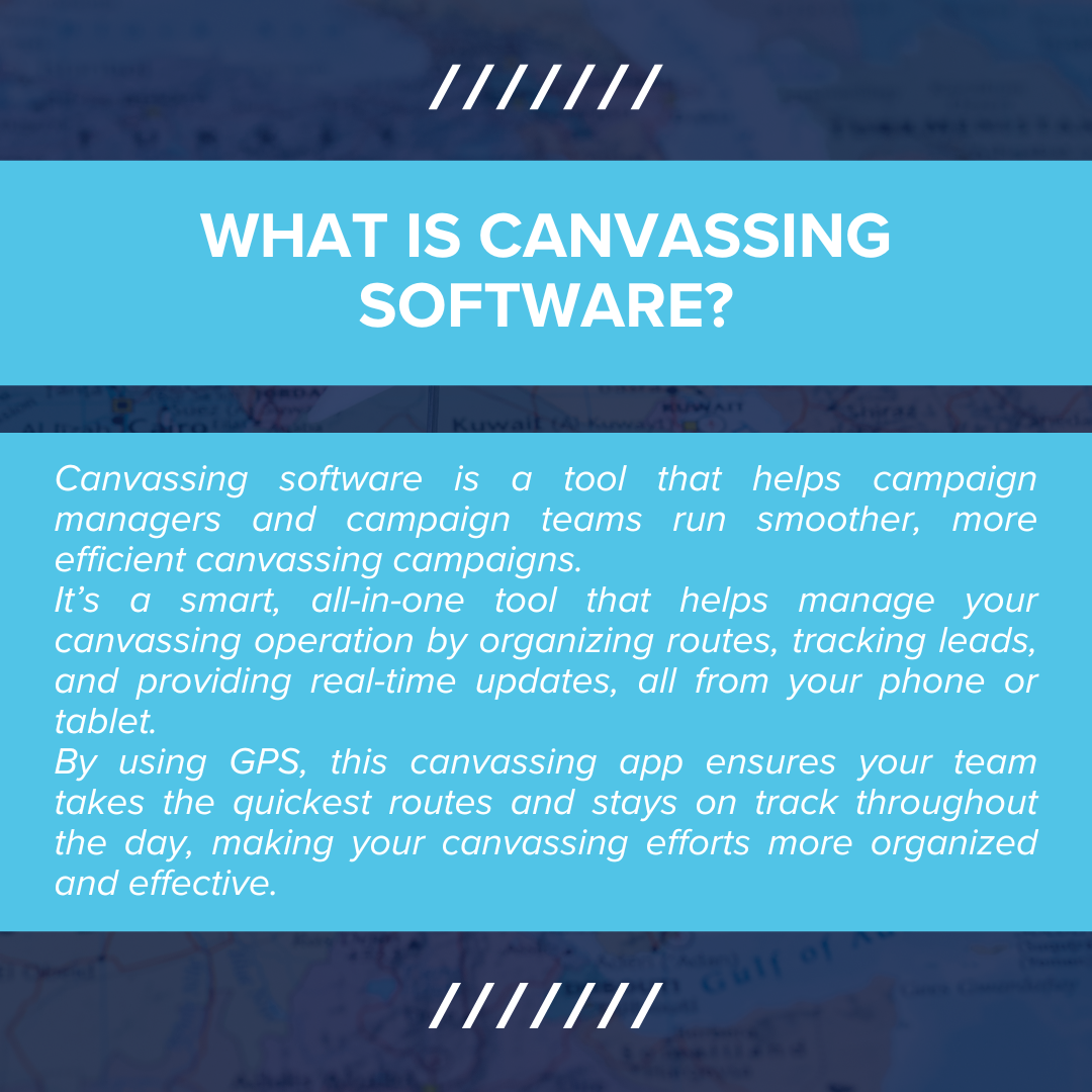 Effortless Territory Management with Canvassing Software