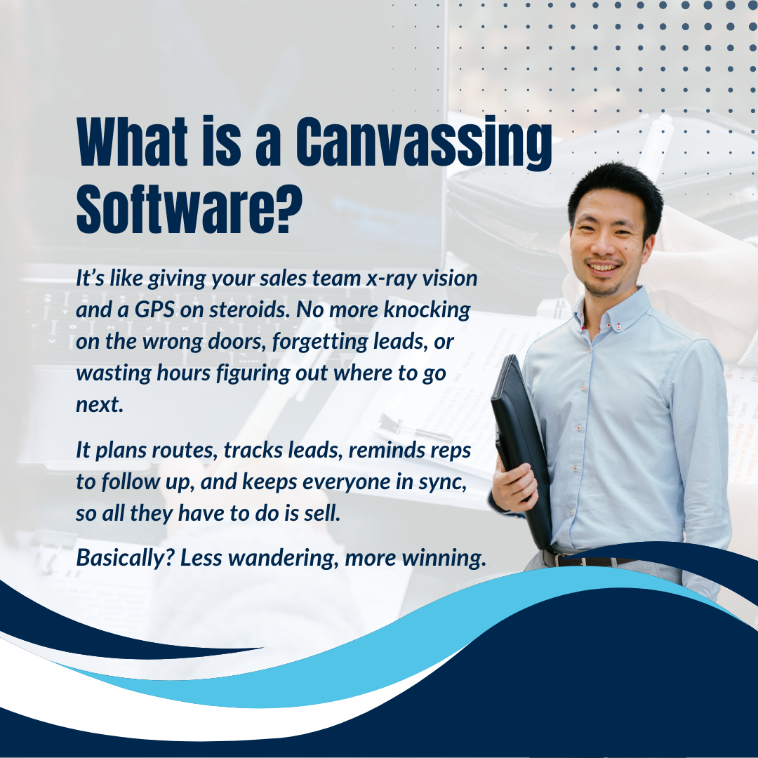 How Canvassing Software Boosts Sales Team Productivity by 3X