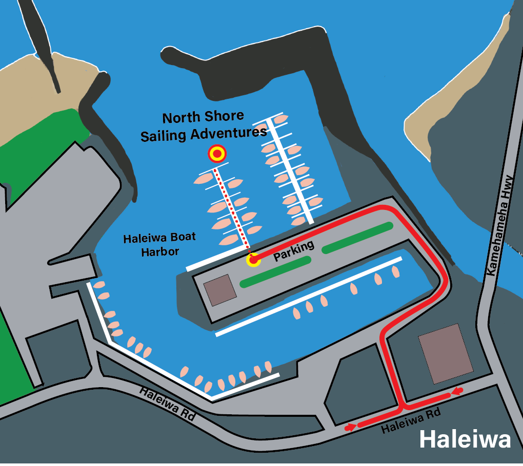 Sail the North Shore, Hawaii! Sailing Charter Oahu in Haleiwa