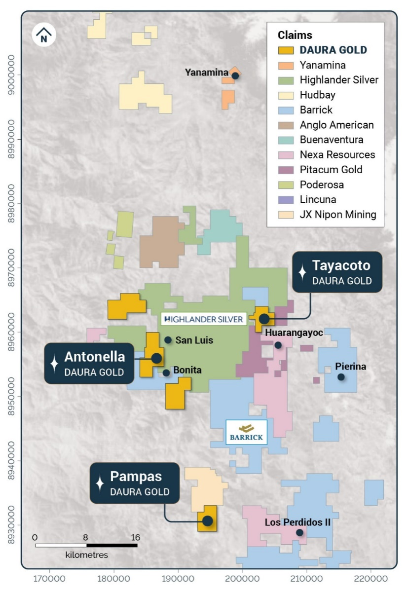 Daura Gold Announces Binding Offer to Acquire the Yanamina Epithermal ...