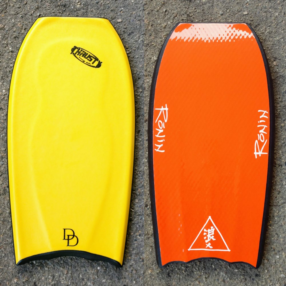 Ronin Bodyboards, Hand shaped custom bodyboards