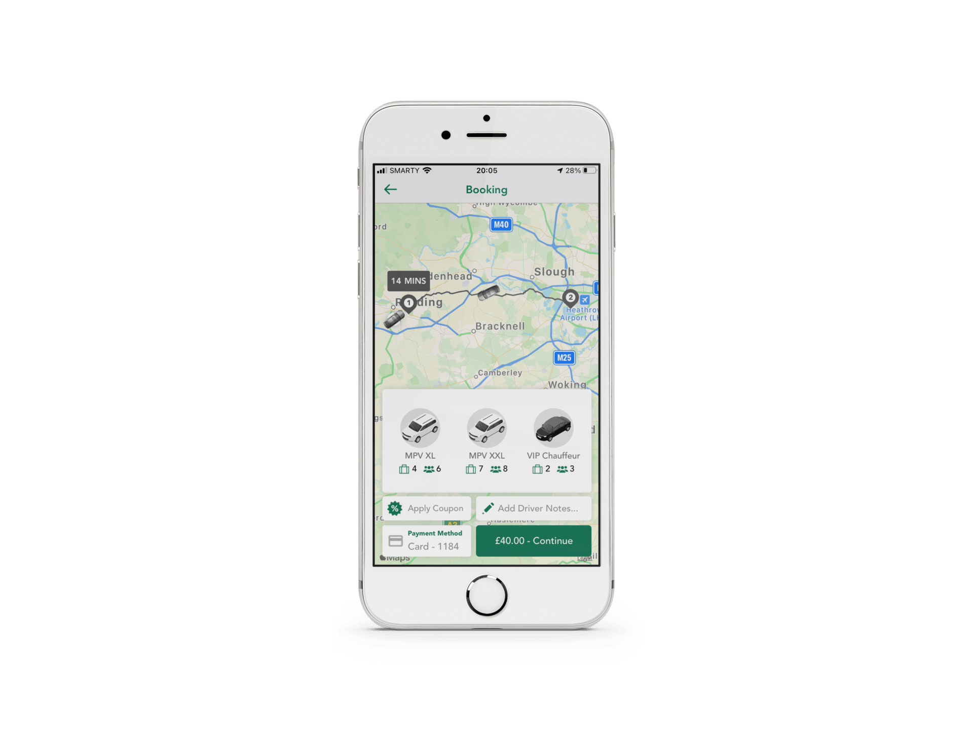 Reading Taxis - Local taxis & Airport transfers - Get 5% Off online
