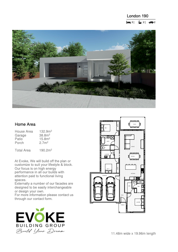 Home Designs in Ballarat | Evoke Building Group
