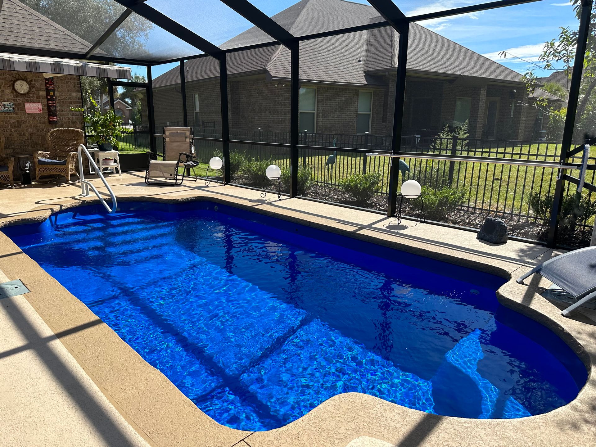 Gallery | Emerald Coast Fiberglass Pools | Pensacola & Crestview, FL