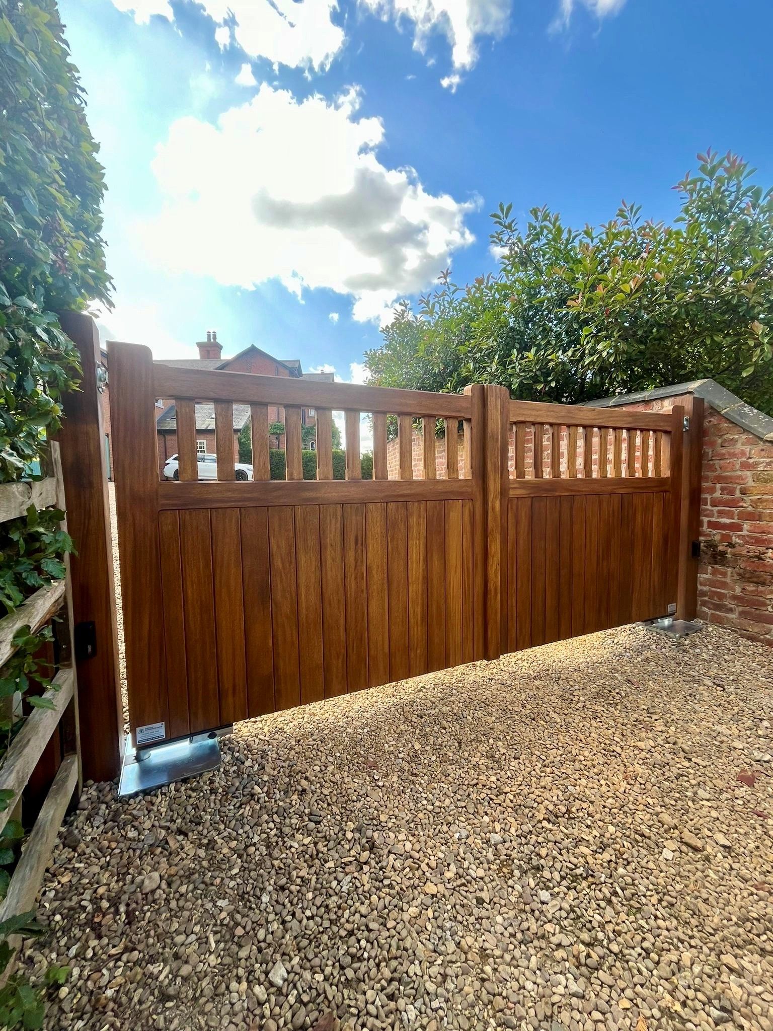Part Boarded Wooden Gates | Aldeburgh Gate Range