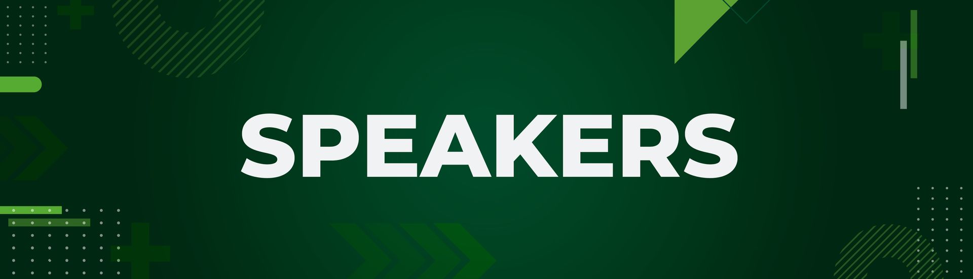 Speakers - Accelerate