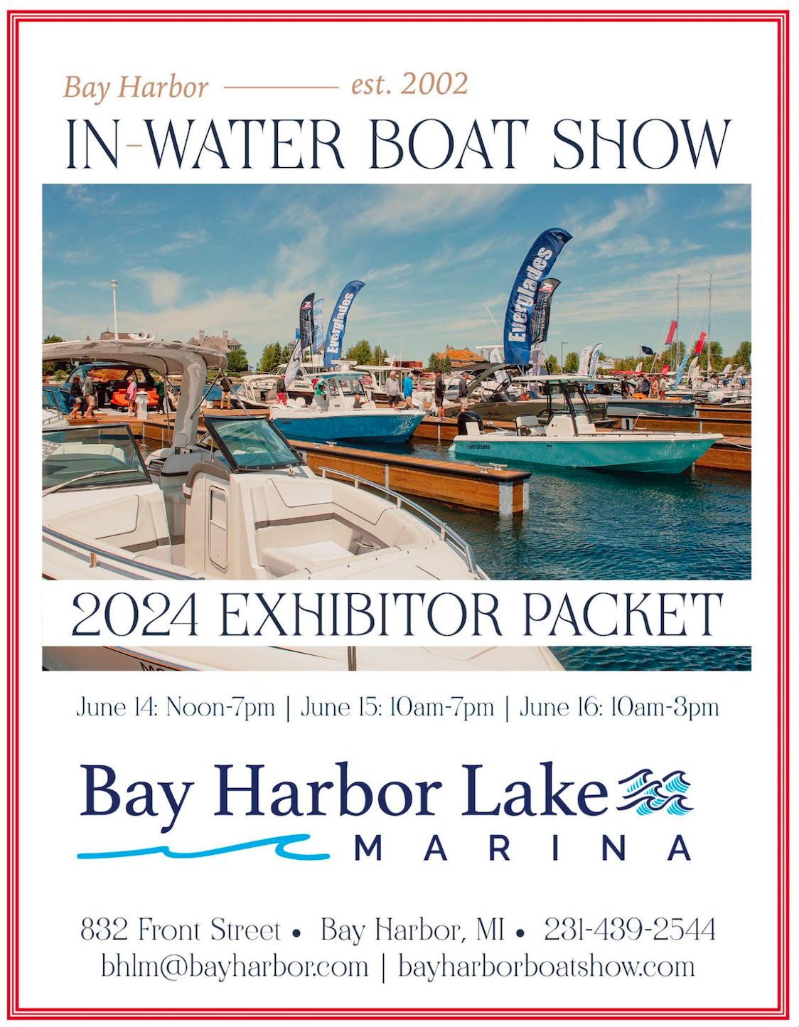 In Water Boat Show at Bay Harbor Lake Marina | Bay Harbor, MI