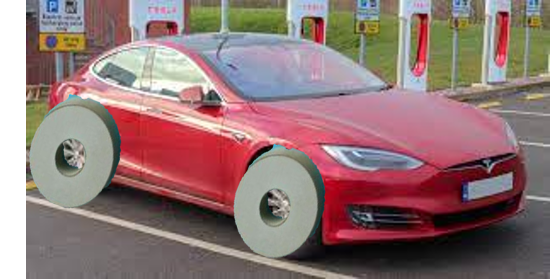 The world's first piezoelectric car