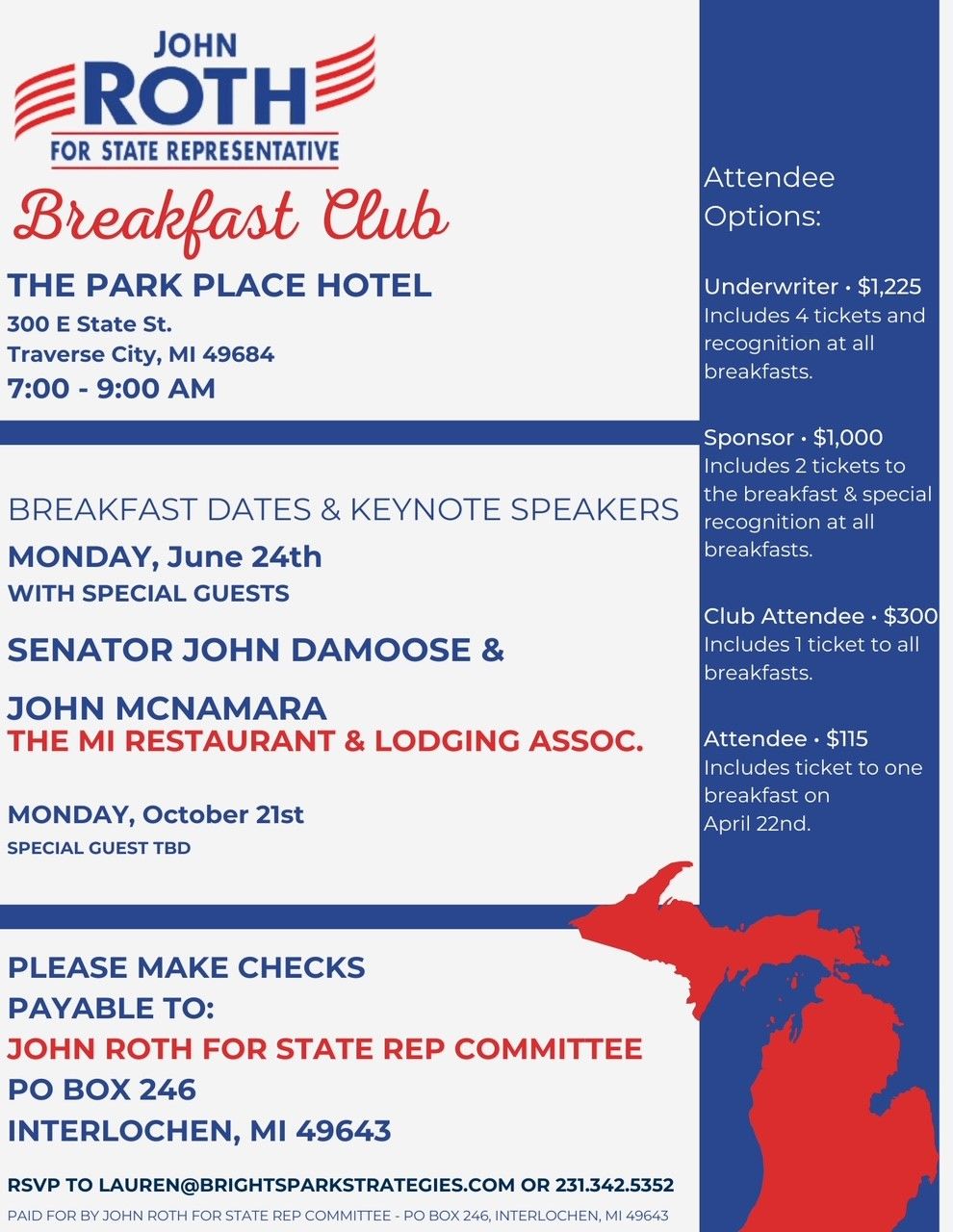 Election Campaign | John Roth For Michigan State Representative ...