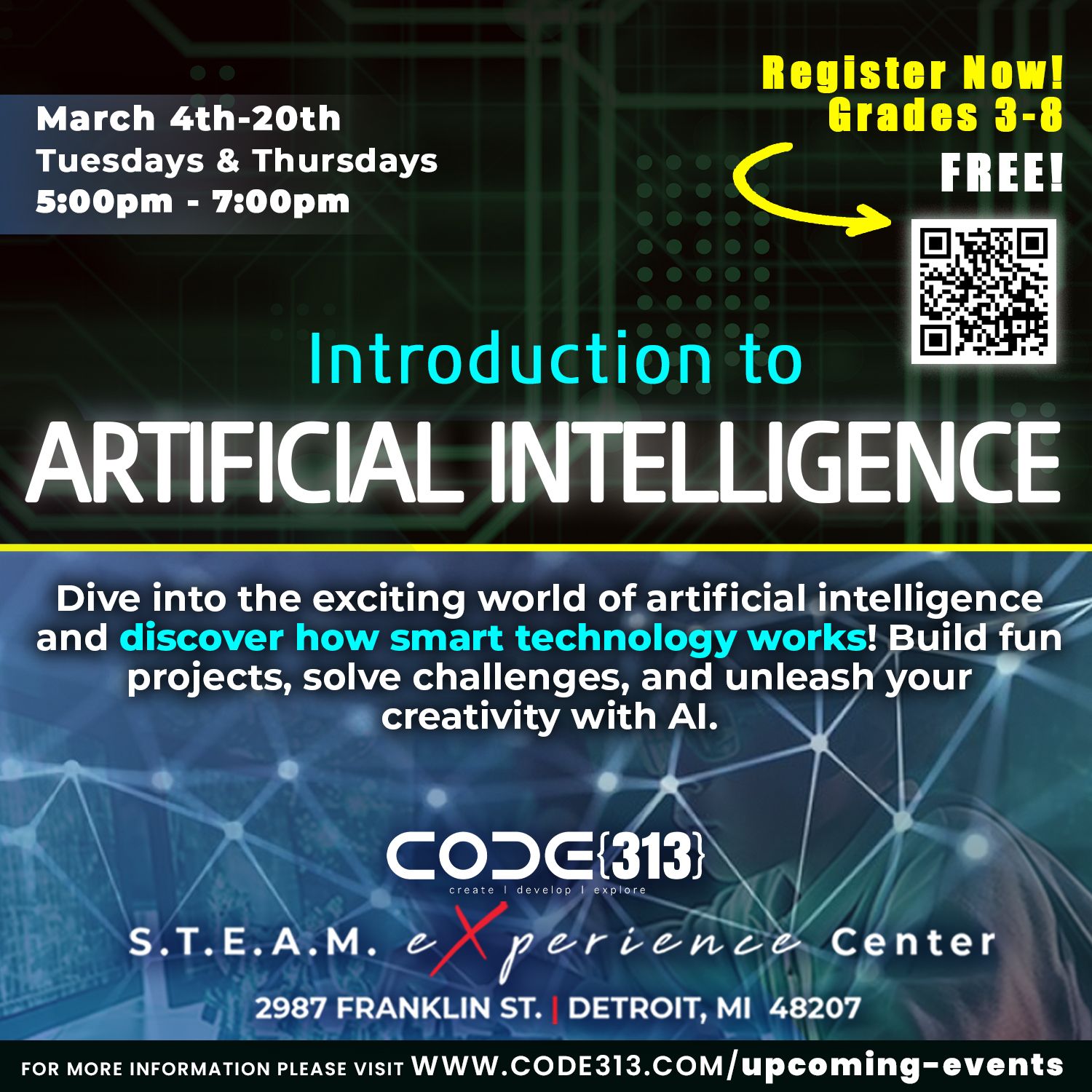 CODE313 - 501(c)(3) | Providing Equitable Access to STEAM Education