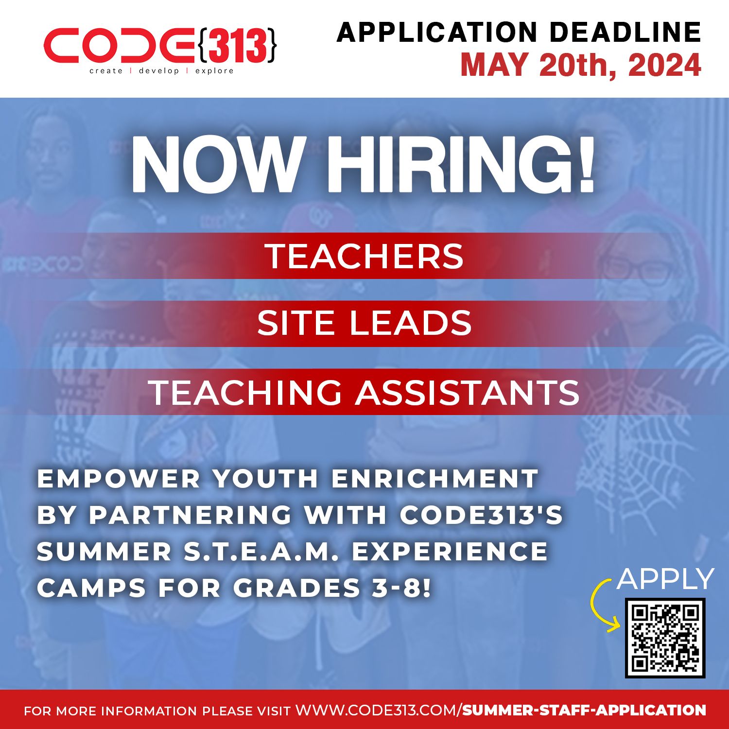 CODE313 - 501(c)(3) | Providing Equitable Access to STEAM Education