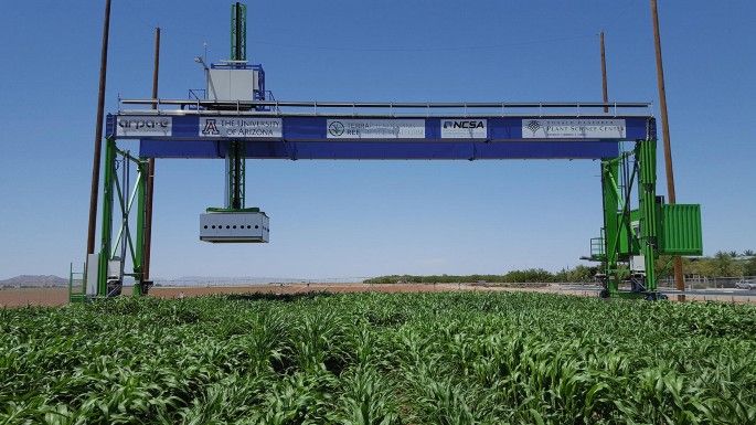 World’s Largest Robotic Field Scanner: world record in Maricopa, Arizona