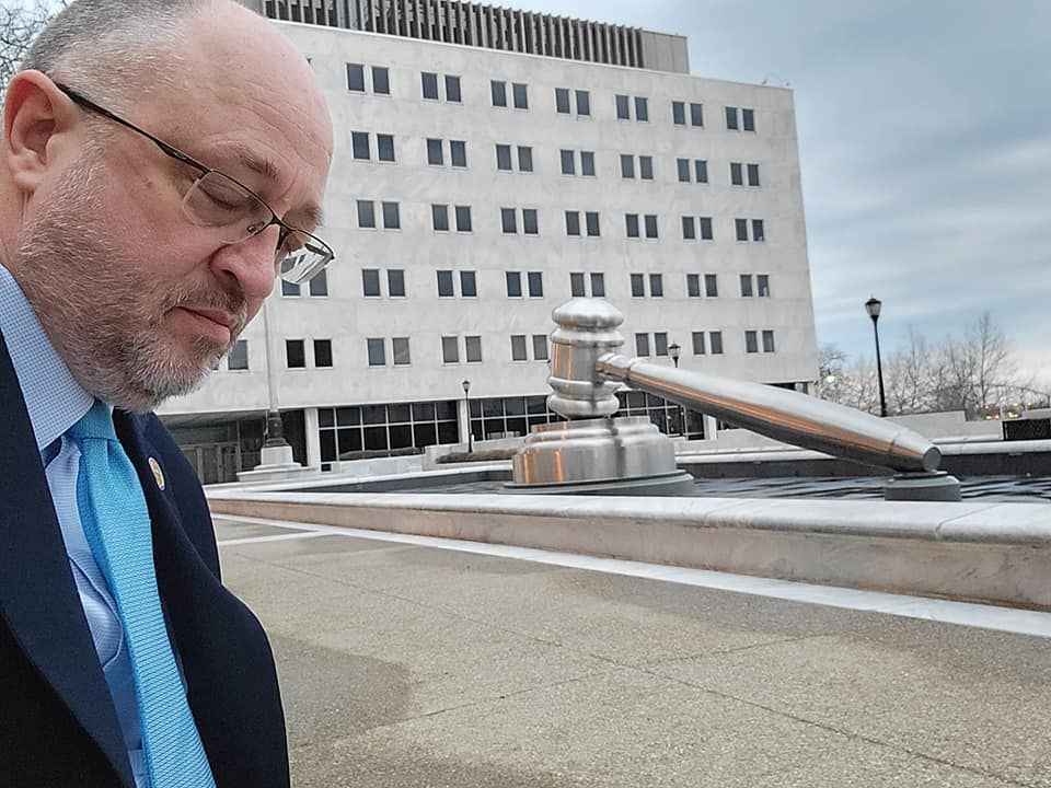 World's Largest Steel Gavel Sculpture: world record in Columbus, Ohio