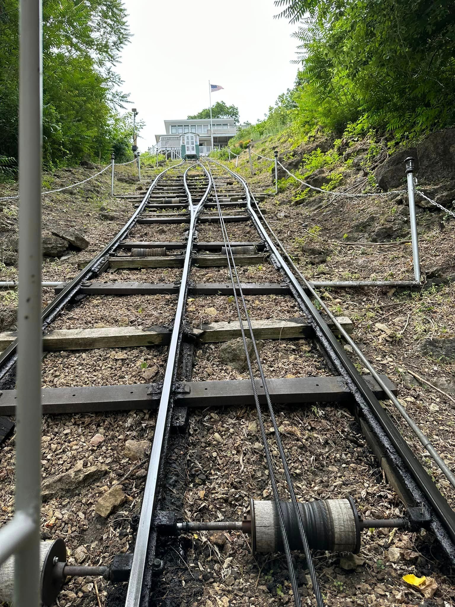 World’s Shortest And Steepest Scenic Railway: world record in Dubuque, Iowa