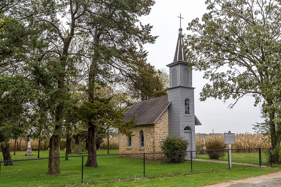 World's Smallest Church: world record in Fort Atkinson, Iowa
