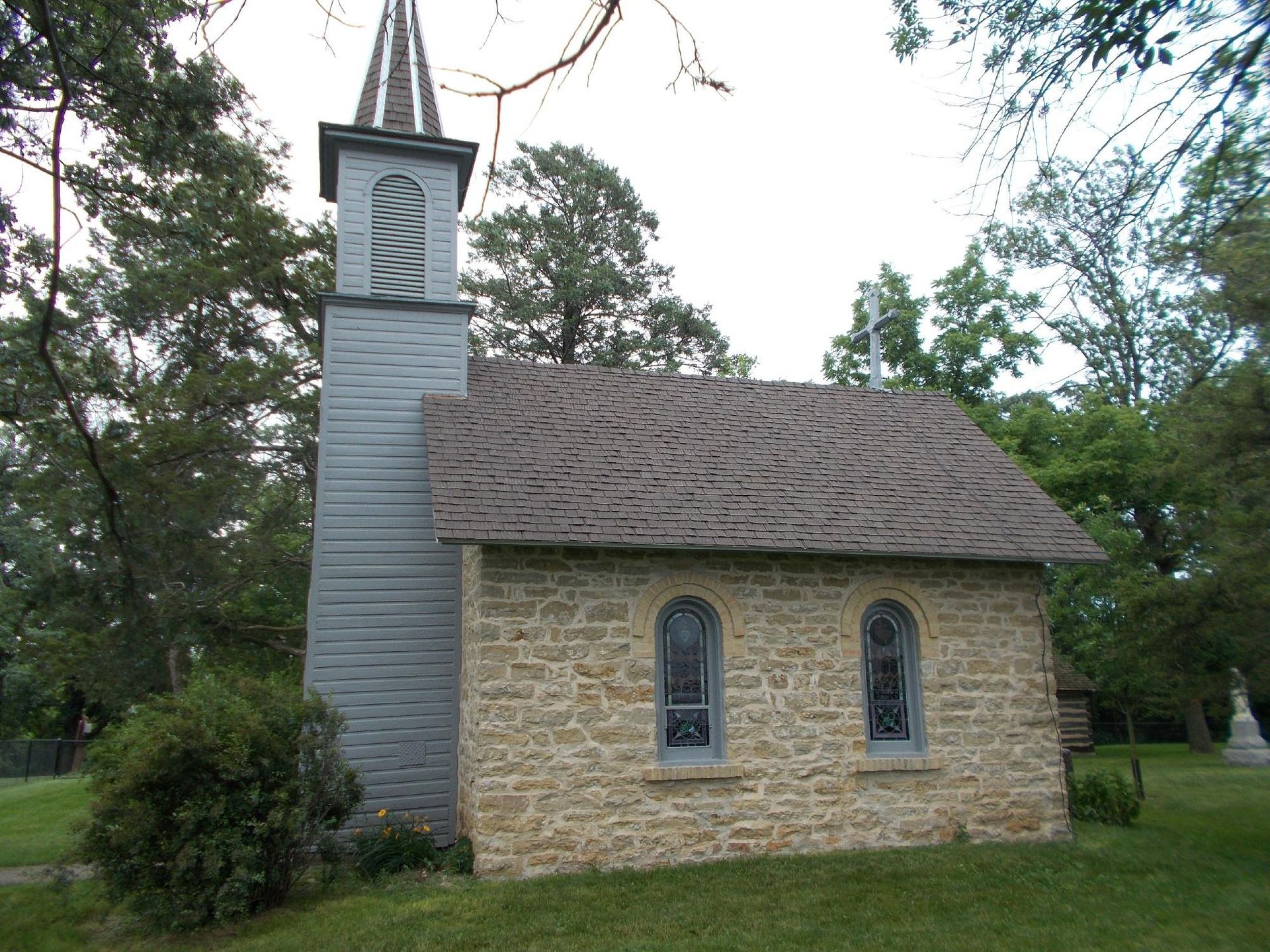 World's Smallest Church: world record in Fort Atkinson, Iowa