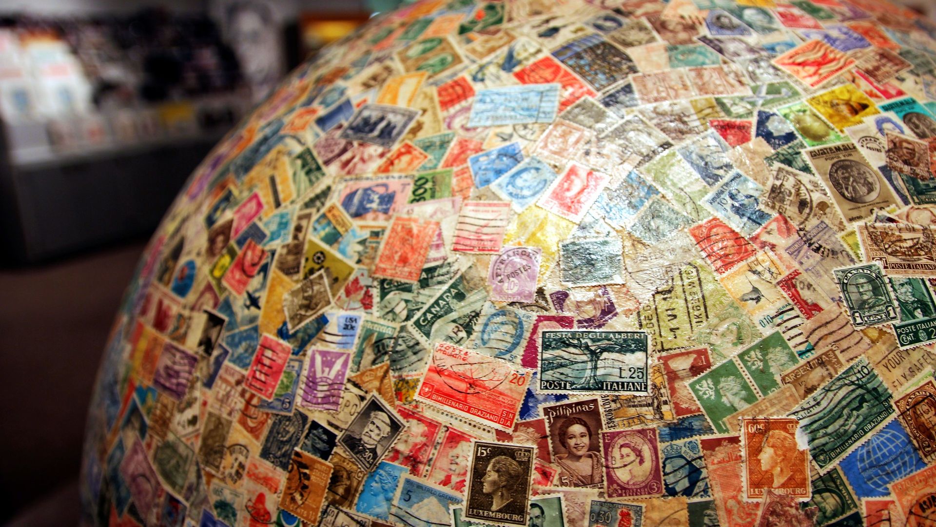 World’s Largest Ball of Stamps: world record in Boys Town, Nebraska