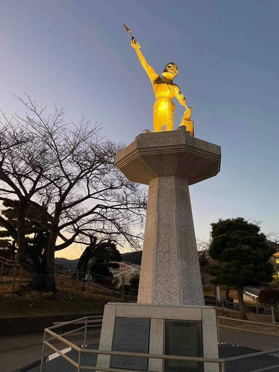 World’s Largest Cast-Iron Statue: world record in Birmingham, Alabama