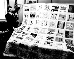 World's Largest Historical Quilt: world record in Antler, North Dakota