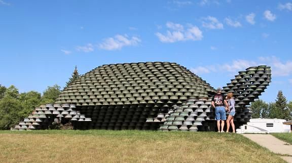 World's Largest Man-Made Turtle: world record in Dunseith, North Dakota