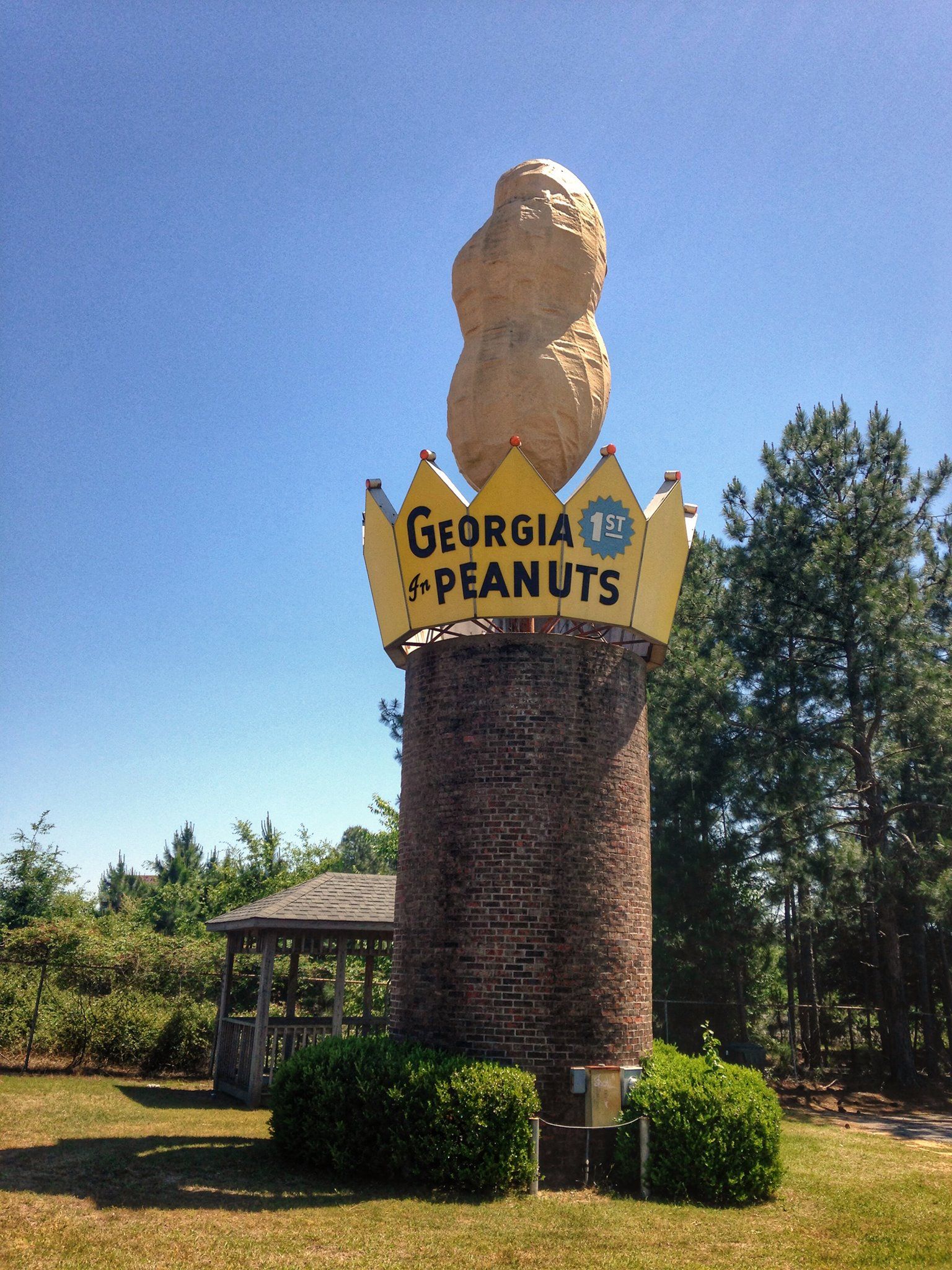 World's Largest Peanut Monument: world record in Ashburn, Georgia