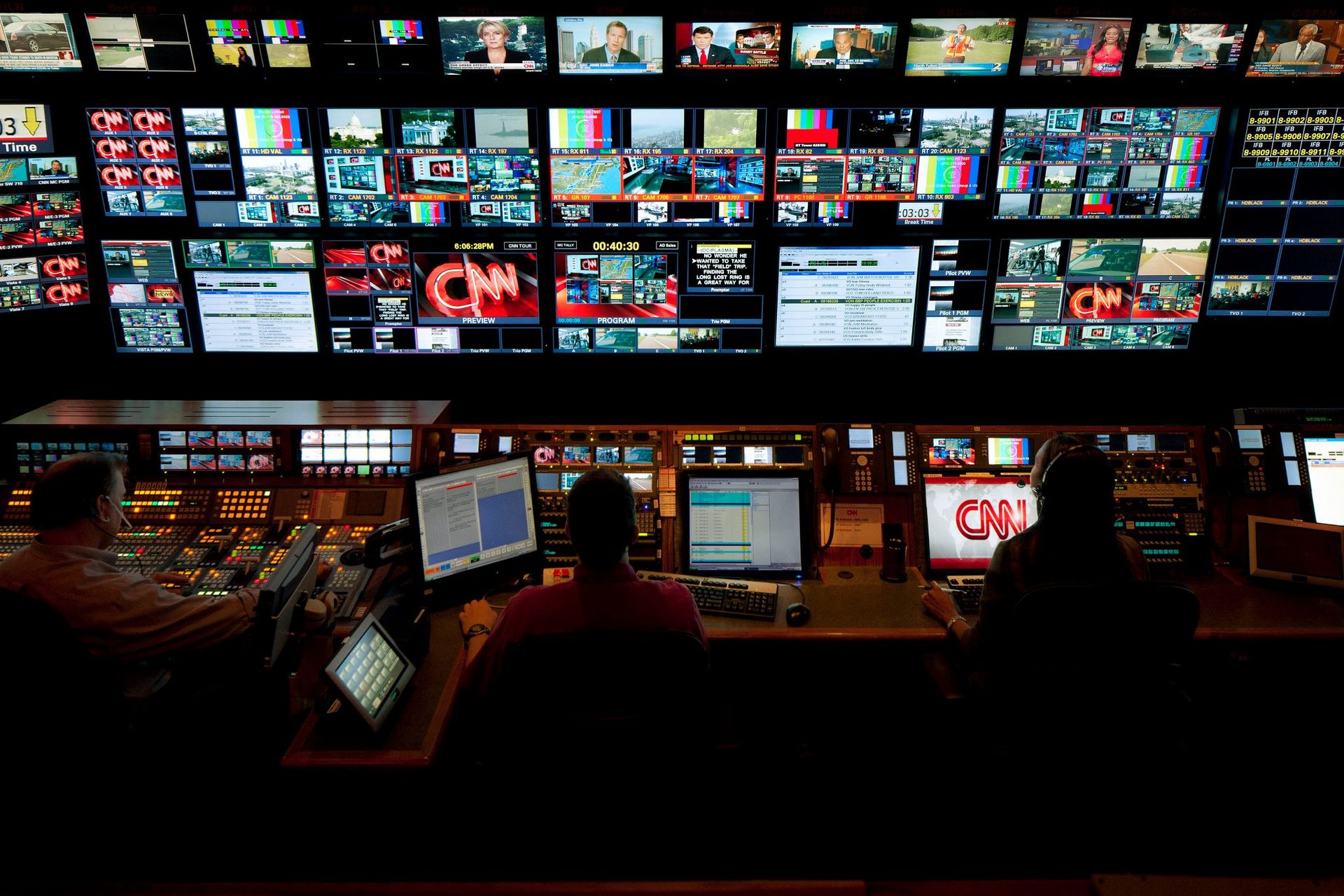 World's first 24-hour news channel: world record in Atlanta, Georgia