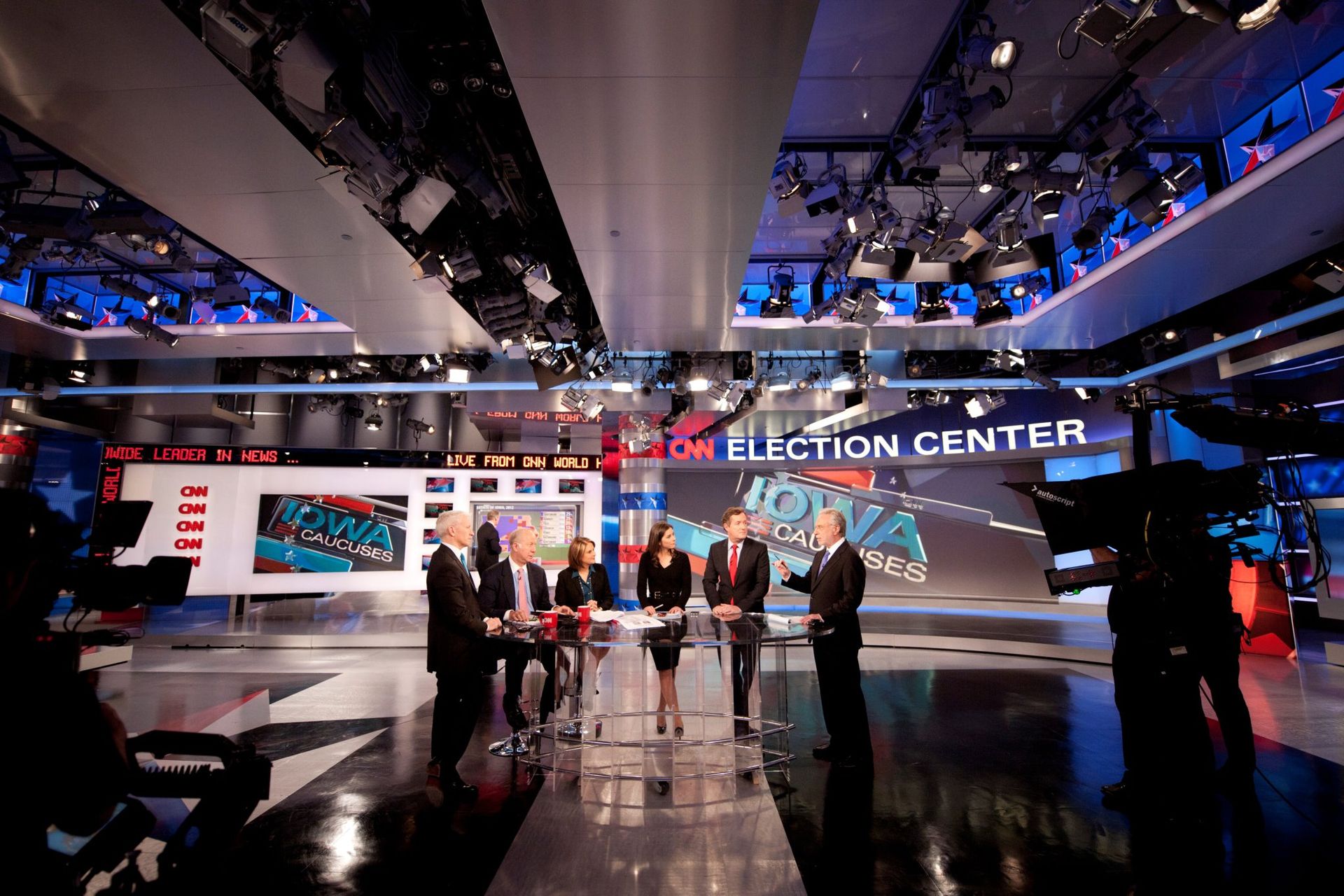 World's first 24-hour news channel: world record in Atlanta, Georgia