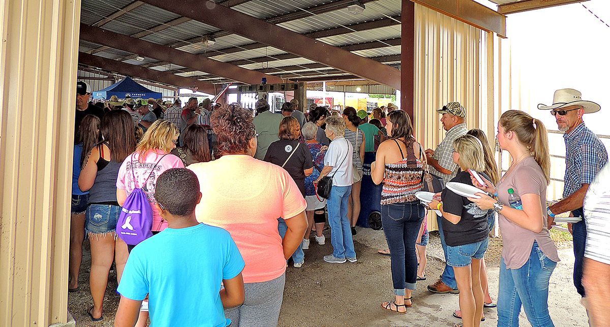 World's Largest Calf Fry: world record in Vinita, Oklahoma