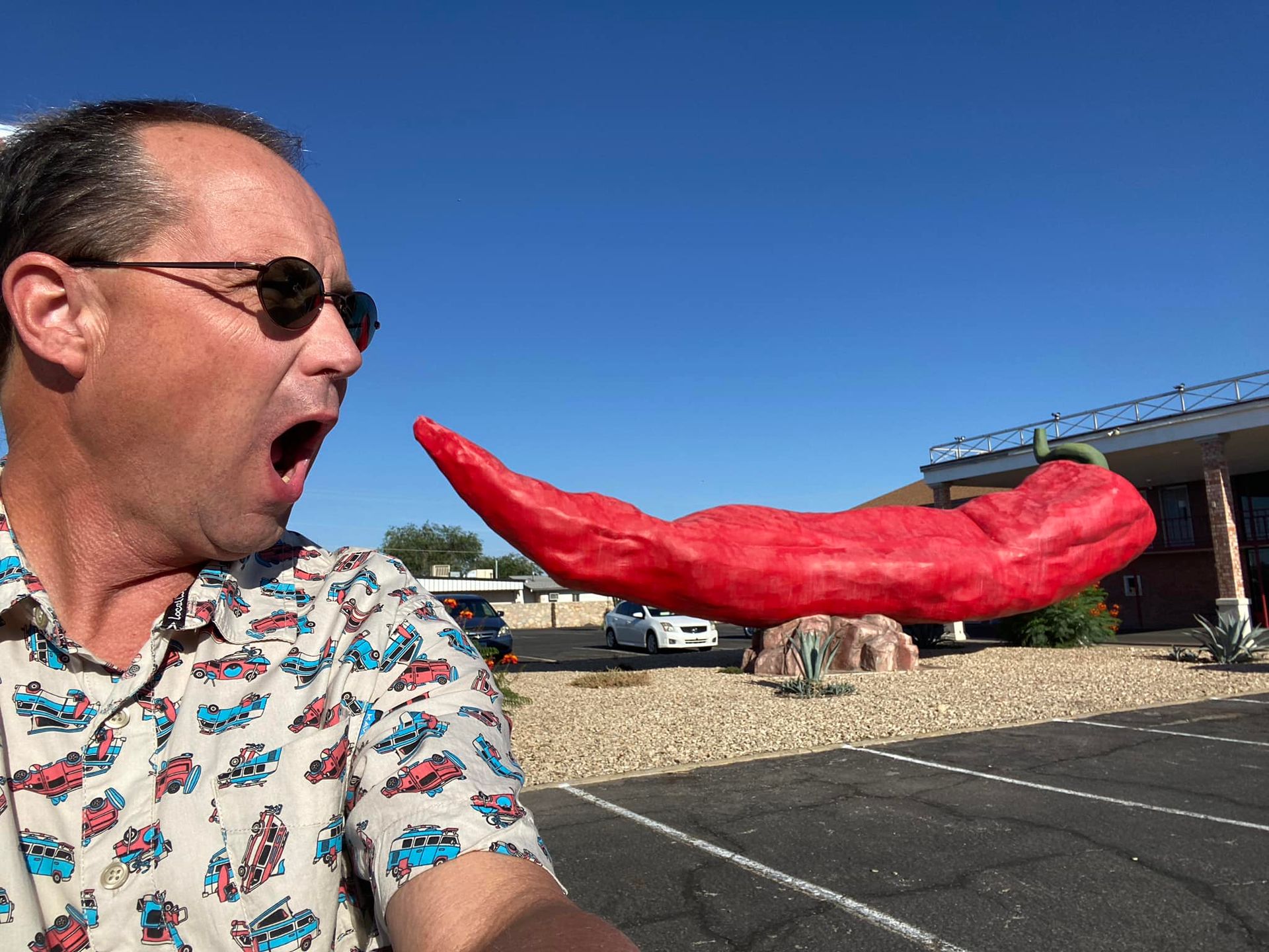 World's Largest Chile Pepper Sculpture, world record in Las Cruces, New ...