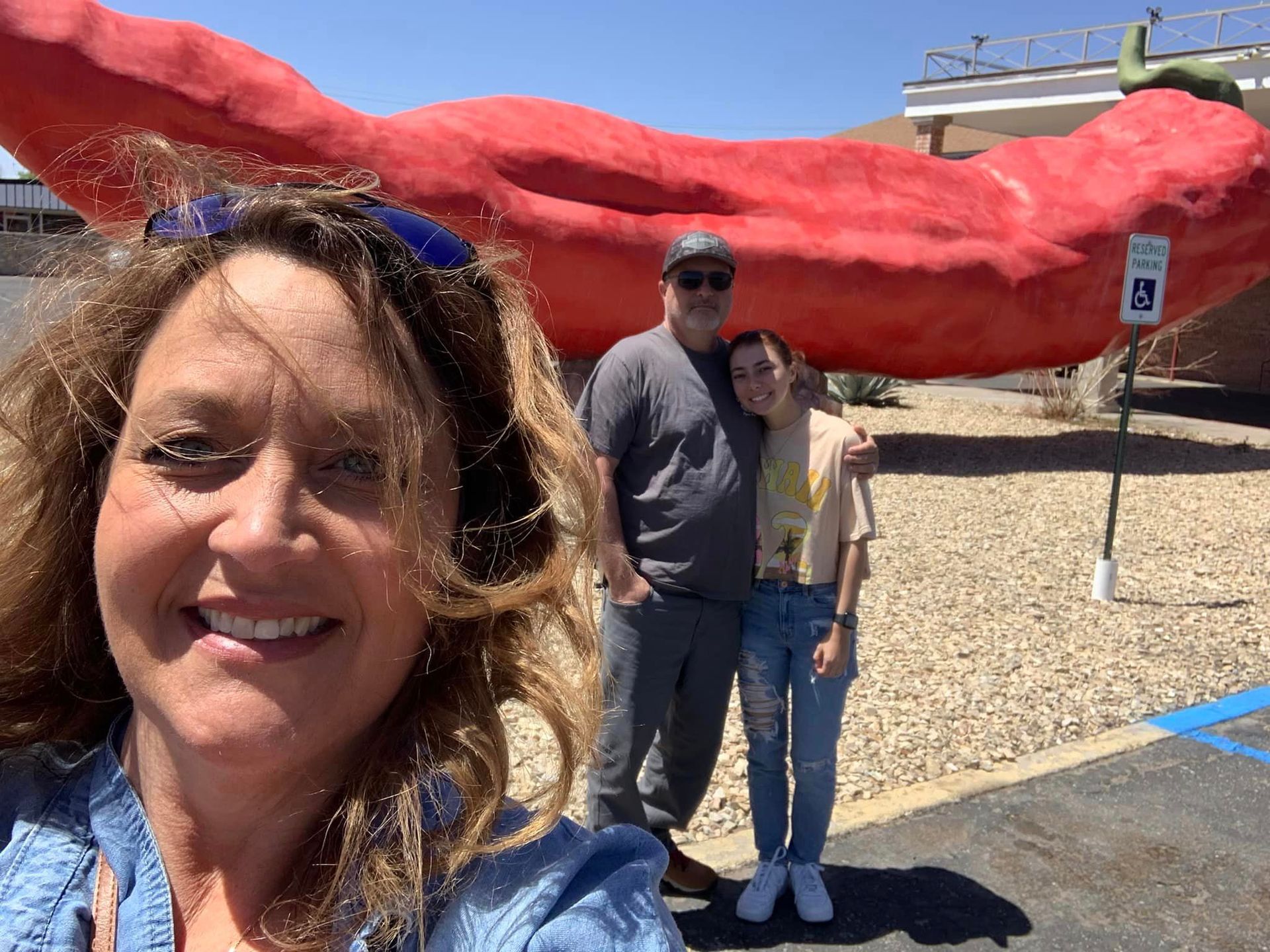 World's Largest Chile Pepper Sculpture, world record in Las Cruces, New ...