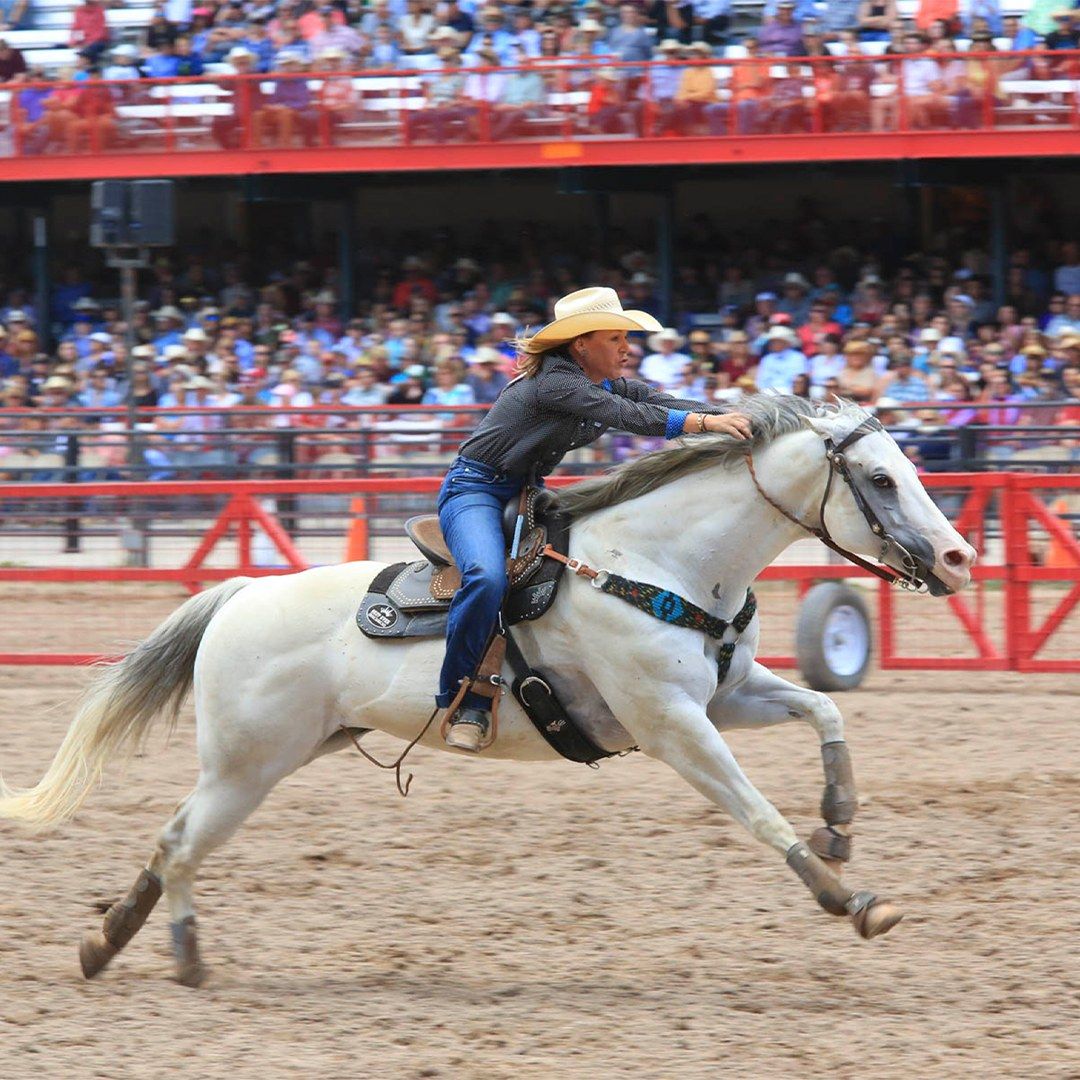 World's Largest Outdoor Rodeo, world record in Cheyenne, Wyoming
