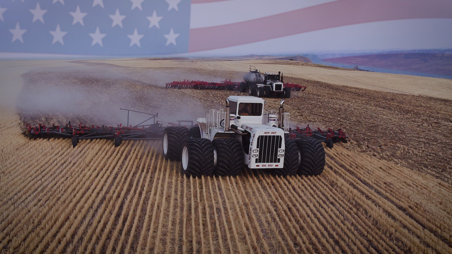 World's Largest Farm Tractor, world record in Havre, Montana