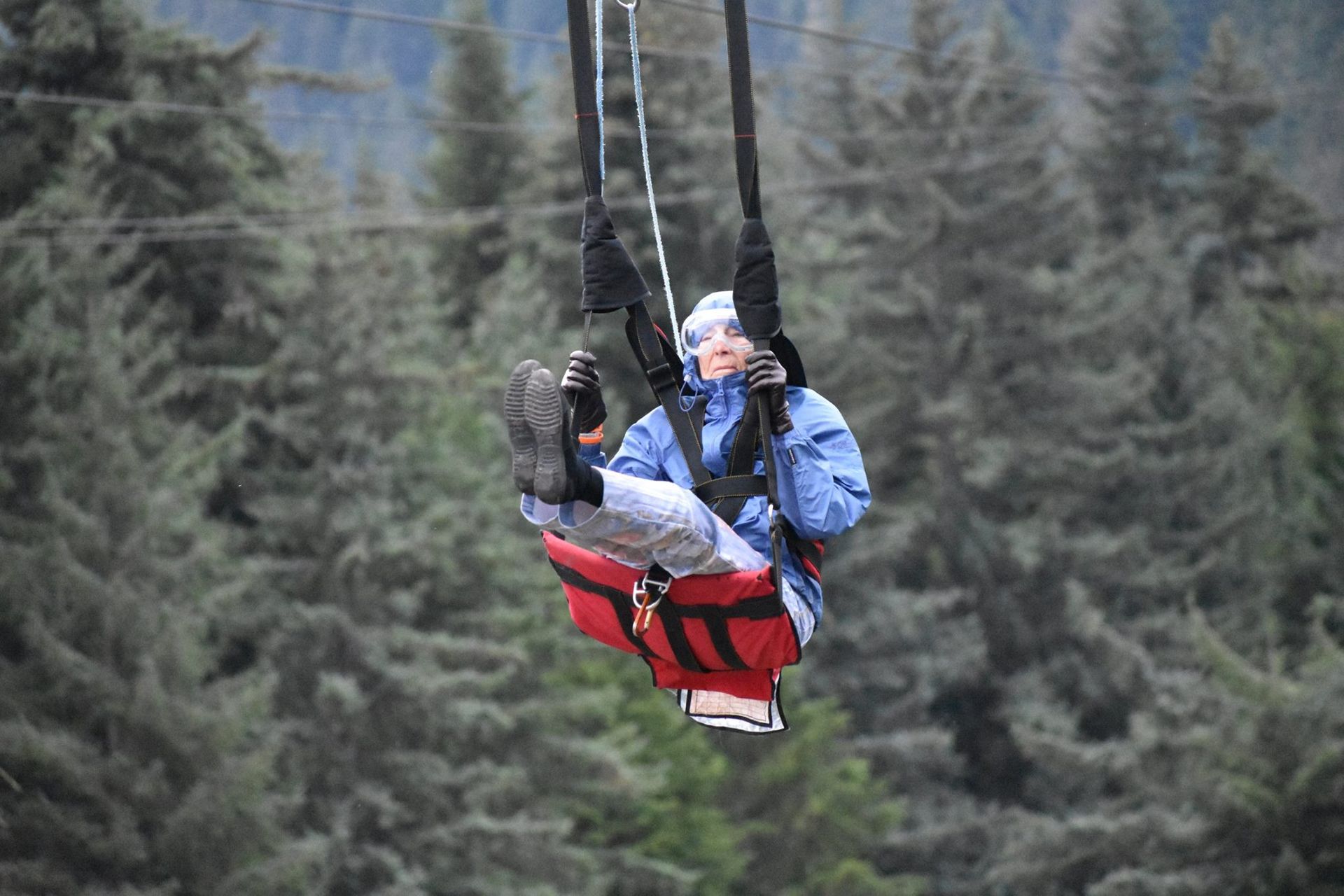 World’s Largest ZipRider, world record in Hoonah, Alaska