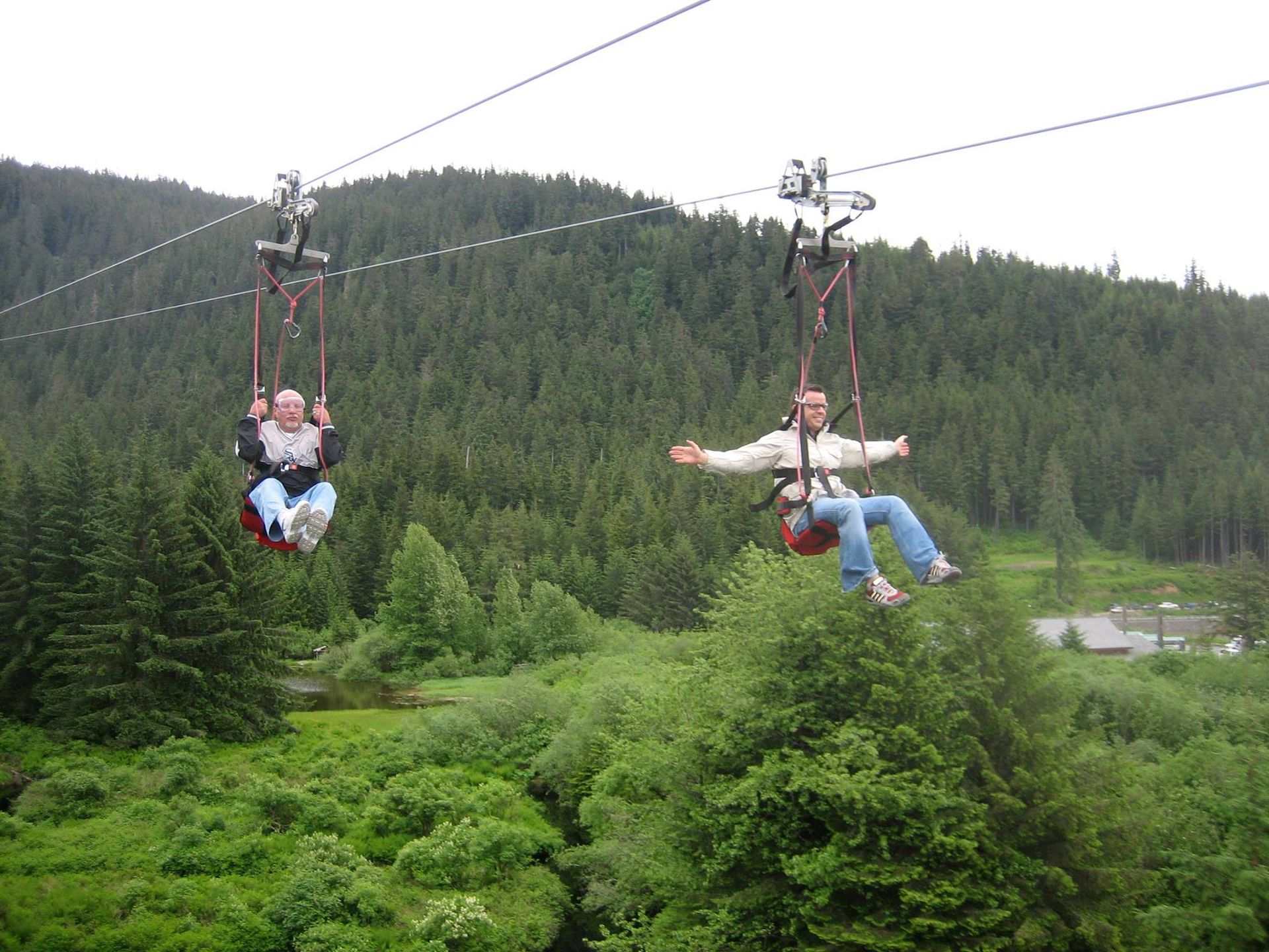 World’s Largest ZipRider, world record in Hoonah, Alaska