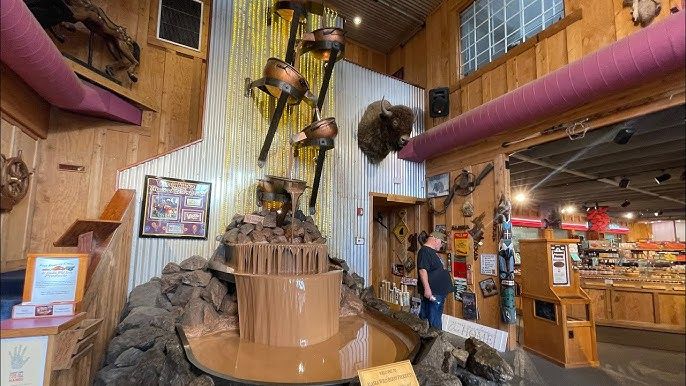 World's Largest Chocolate Waterfall, world record in Anchorage, Alaska