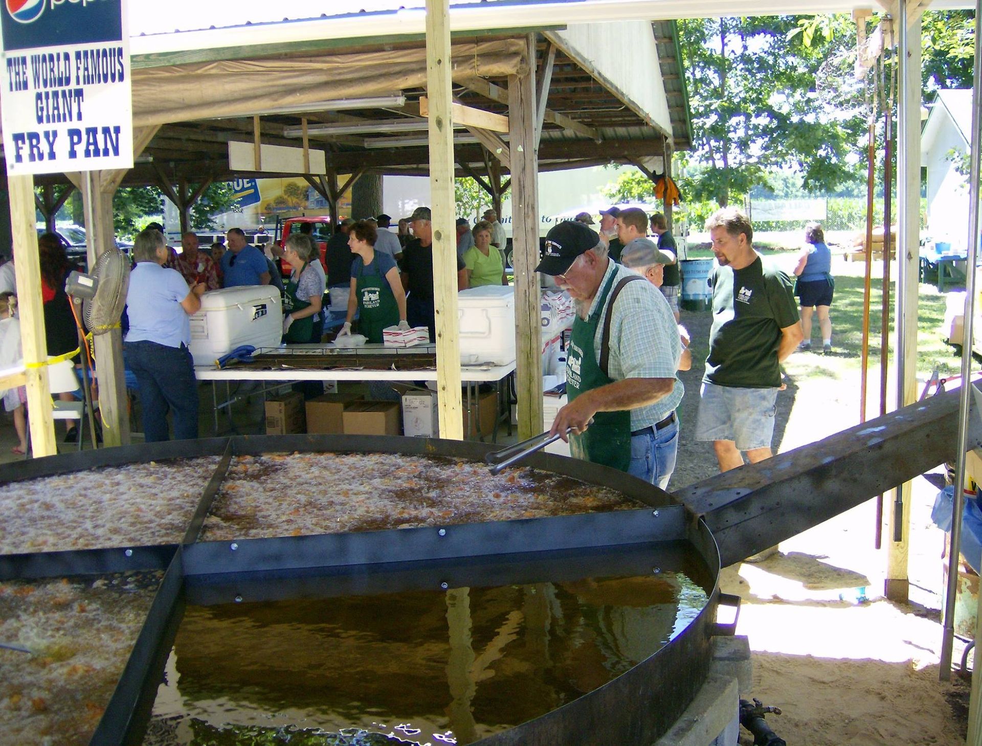 World's Largest Frying Pan, world record in Georgetown, Delaware