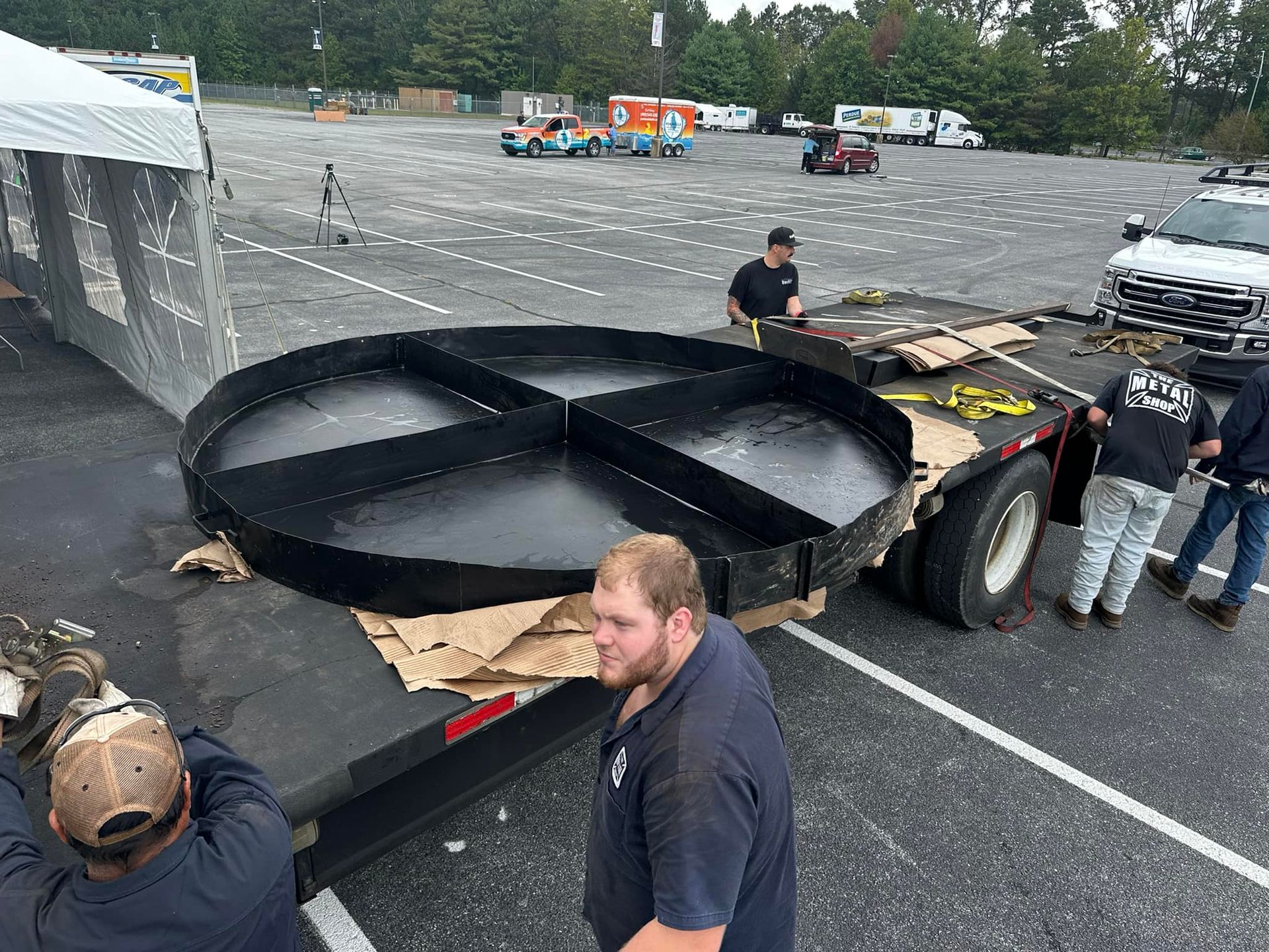 World's Largest Frying Pan, world record in Georgetown, Delaware