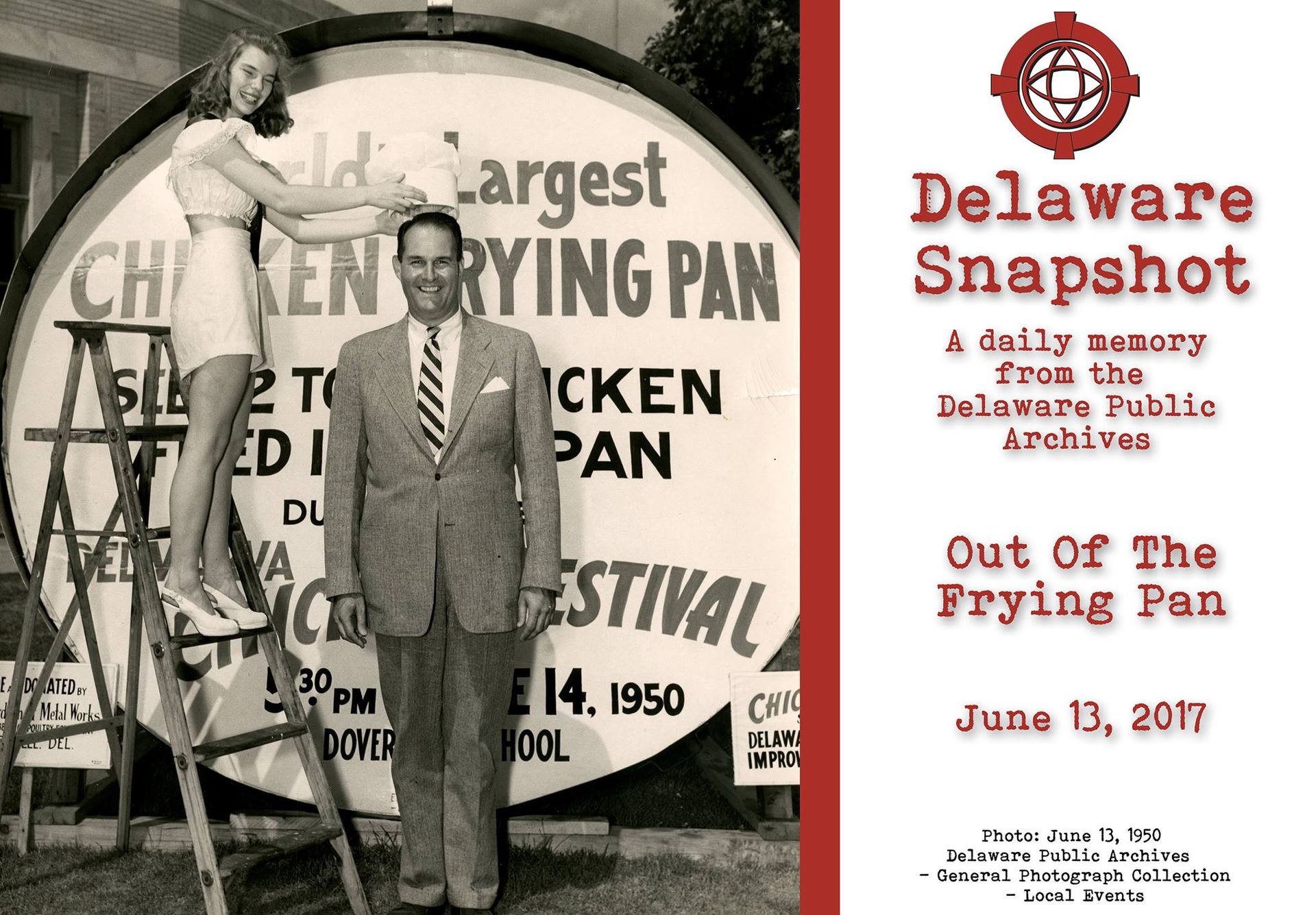 World's Largest Frying Pan, world record in Georgetown, Delaware