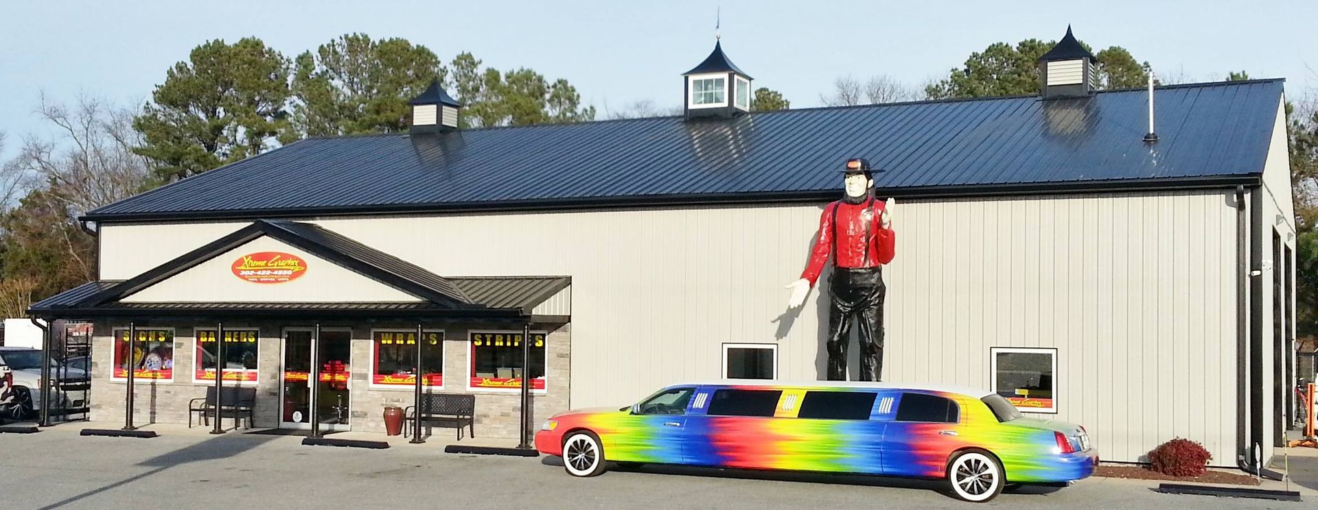 World's Largest Amish Man Statue, world record in Milford, Delaware