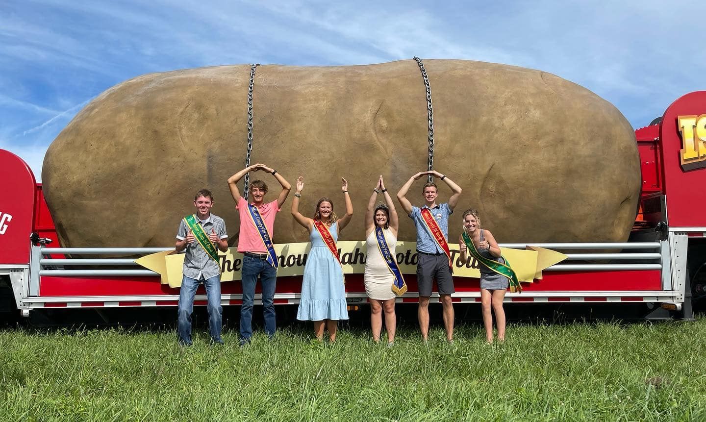 World's Largest Potato Crisp, world record in Blackfoot, Idaho