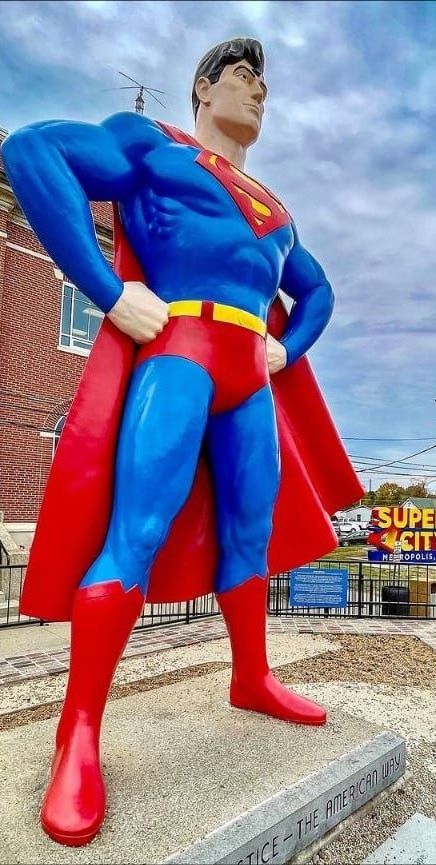 World's Largest Superman Statue, world record in Metropolis, Illinois