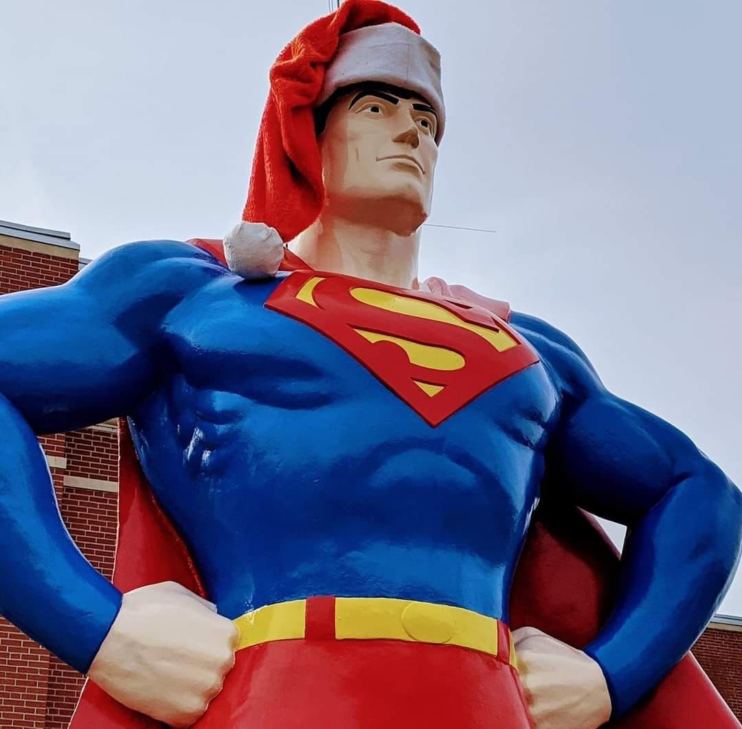 World's Largest Superman Statue, world record in Metropolis, Illinois