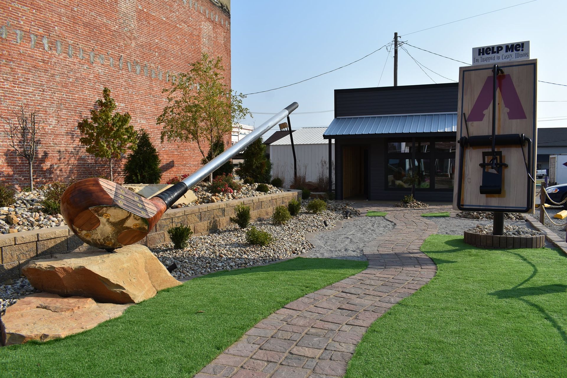World's Largest Golf Driver, world record in Casey, Illinois