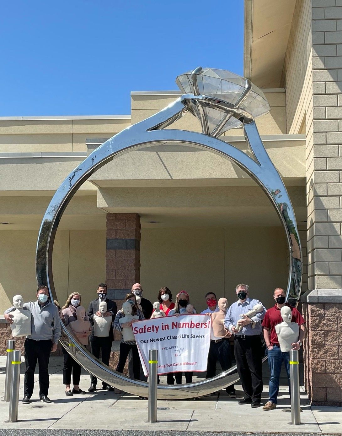 World's Largest Engagement Ring, world record in Timonium, Maryland